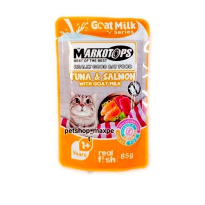 Jual msg-MARKOTOPS POUCH 85Gr Sachet Goat Milk Series / Makanan Cair ...