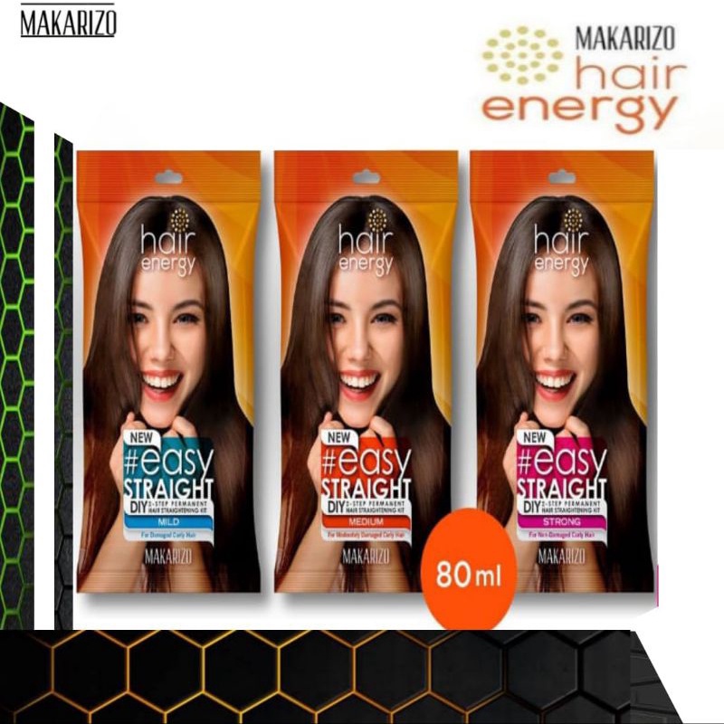Jual Makarizo Hair Energy Easy straight Medium/Mild/Strong 80mL ...