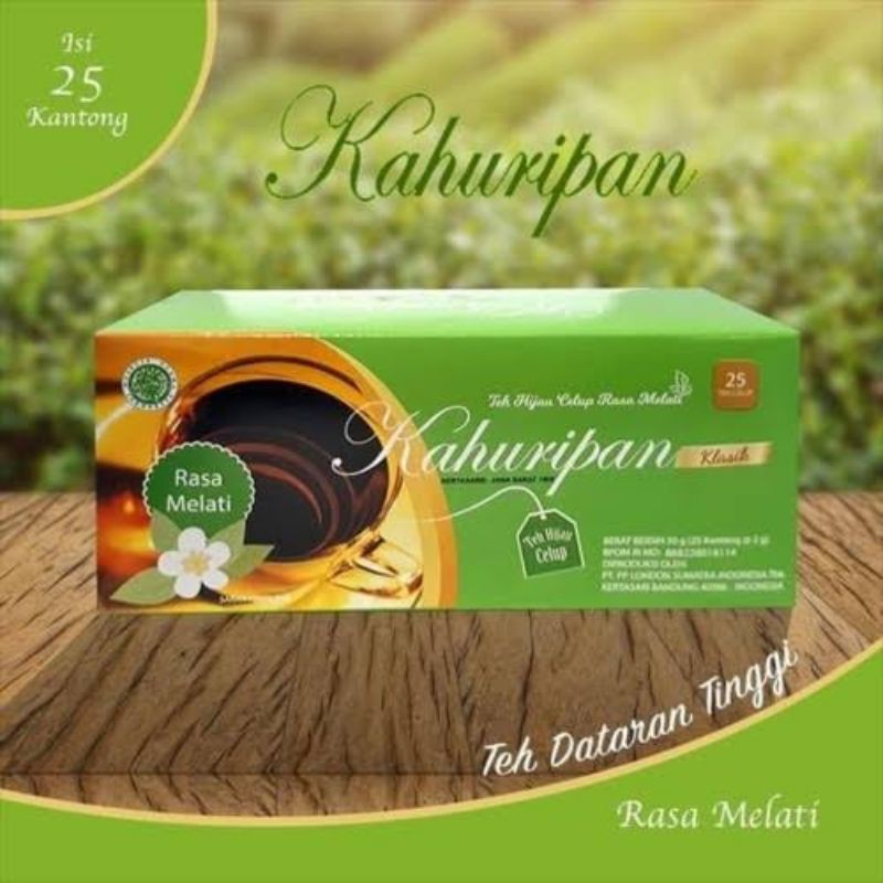 Jual Teh Kahuripan Rasa Melati 25 Pcs | Shopee Indonesia