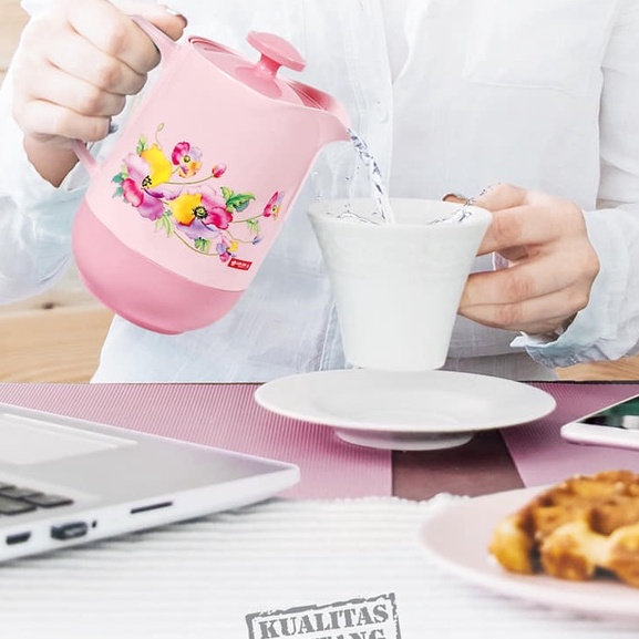 Jual eskan serbaguna ,Teko Air panas dan dingin Lion Star / Thermo Water Jug 2,1 Liter | Shopee ...