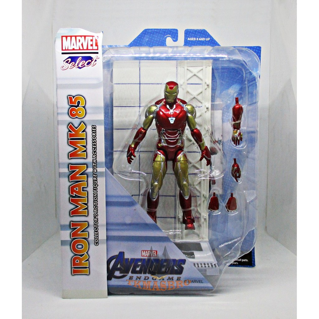 Jual Marvel select Iron man mk 85 | Shopee Indonesia