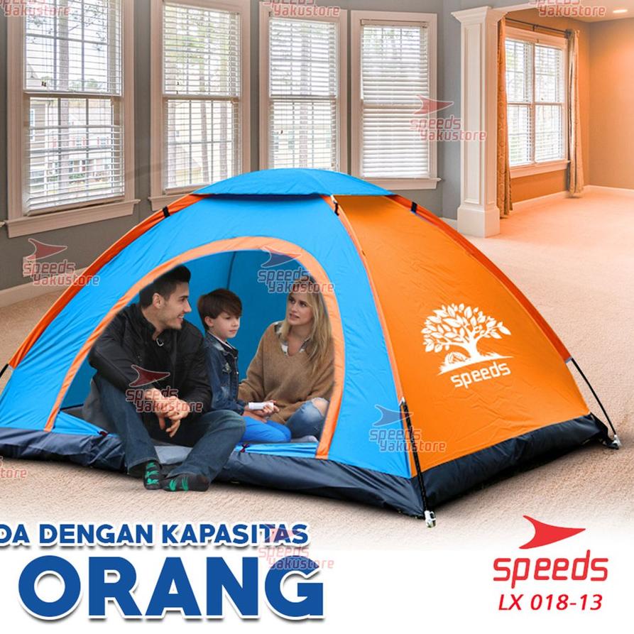 Jual SPEEDS Tenda Camping Kapasitas Luas 2 Orang Tenda Gunung Camo ...