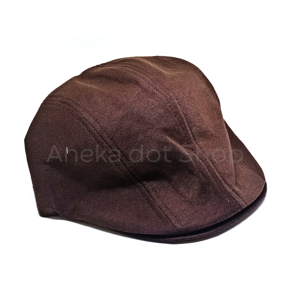 Jual Topi Newsboy Vintage Peaky Blinders / Flat Cap / Topi Mafia / Topi ...