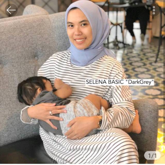 Jual Selena basic dark grey + acacia blue ish (pesenan jastip hilda) | Shopee Indonesia