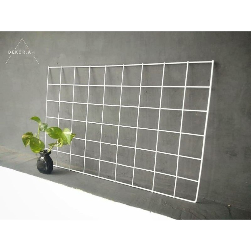 Jual HIJANG PUTIH WALL GRID 52X35CM | Shopee Indonesia