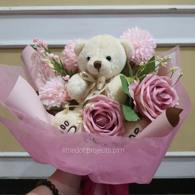 Jual Buket bunga ultah wisuda graduation premium artificial flower ...