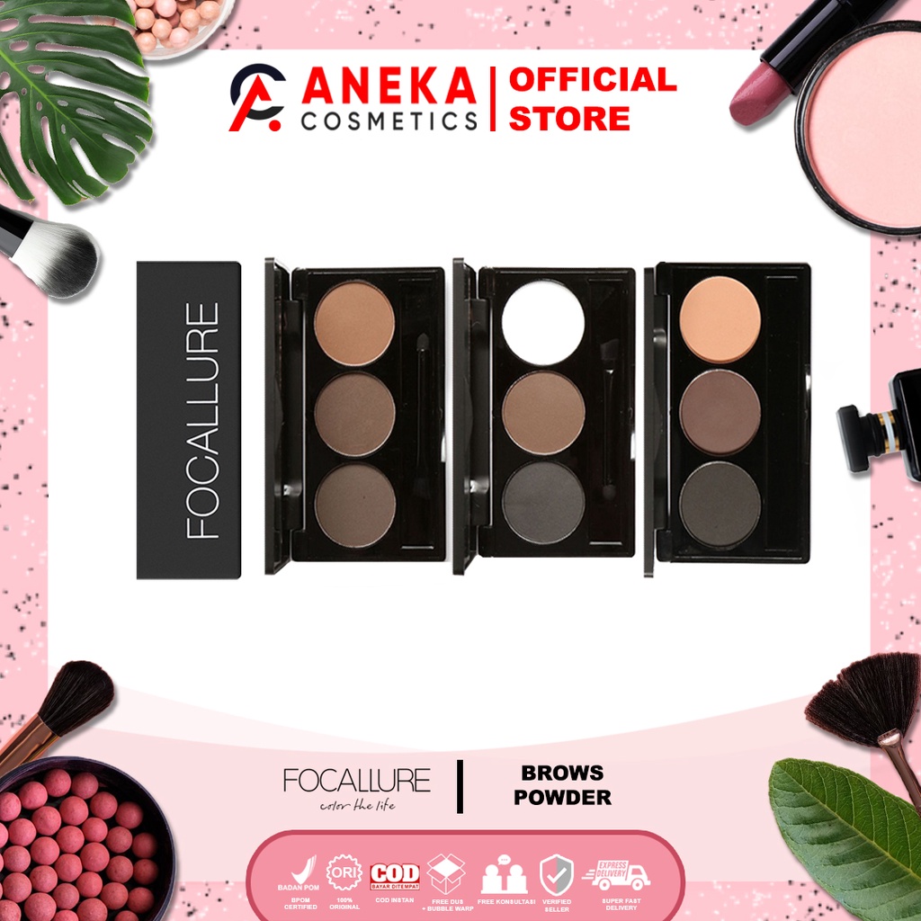 Jual FOCALLURE BROWS POWDER | BROWS POWDER FA04- | PENSIL ALIS ...