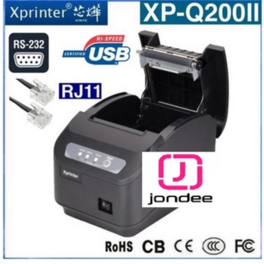 Jual Xprinter Printer Thermal 80mm XP-Q200II - USB RS232 | Shopee Indonesia
