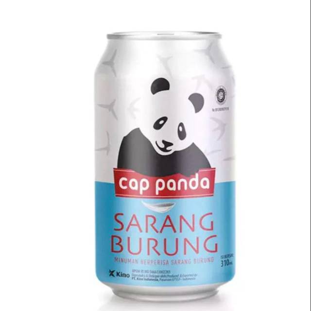 Jual Cap Panda Rasa Sarang Burung Minuman Kesehatan [310 mL/ 24 Kaleng ...