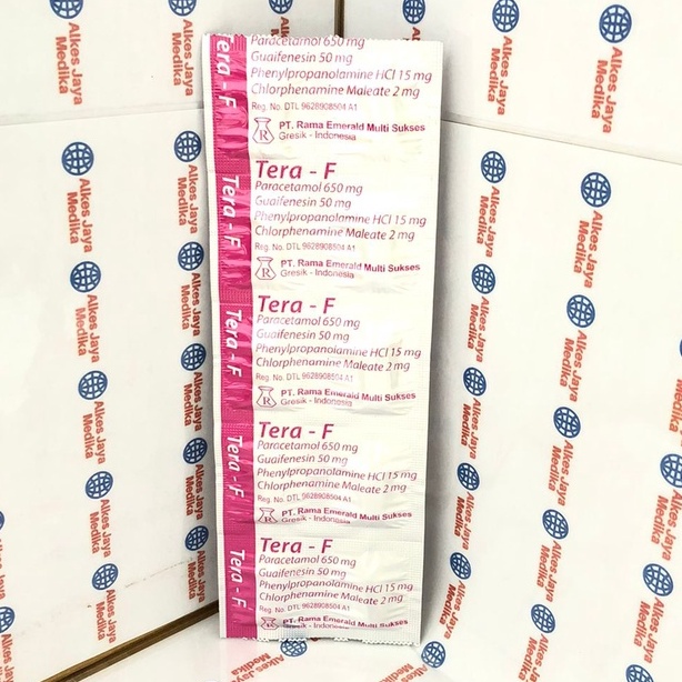 Jual Tera F Isi 10 Tablet - Obat Batuk Pilek | Shopee Indonesia