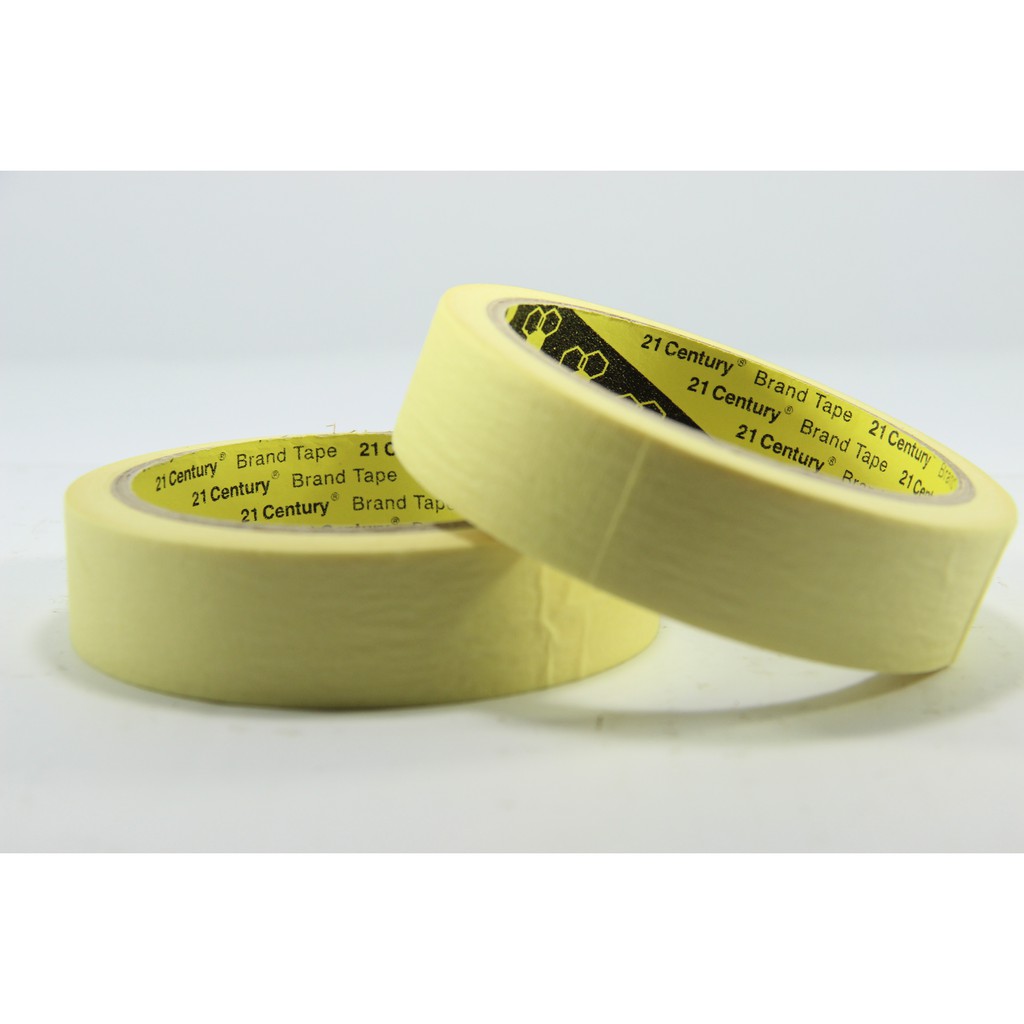 Jual MASKING TAPE KUNING CENTURY / LUXKING 24mm x 19M | Shopee Indonesia