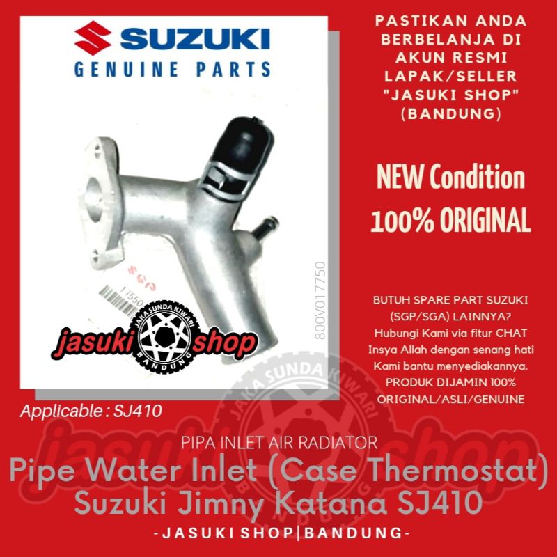 Jual Pipa Pipe Water Inlet Air Radiator Suzuki Jimny Katana Sierra ...