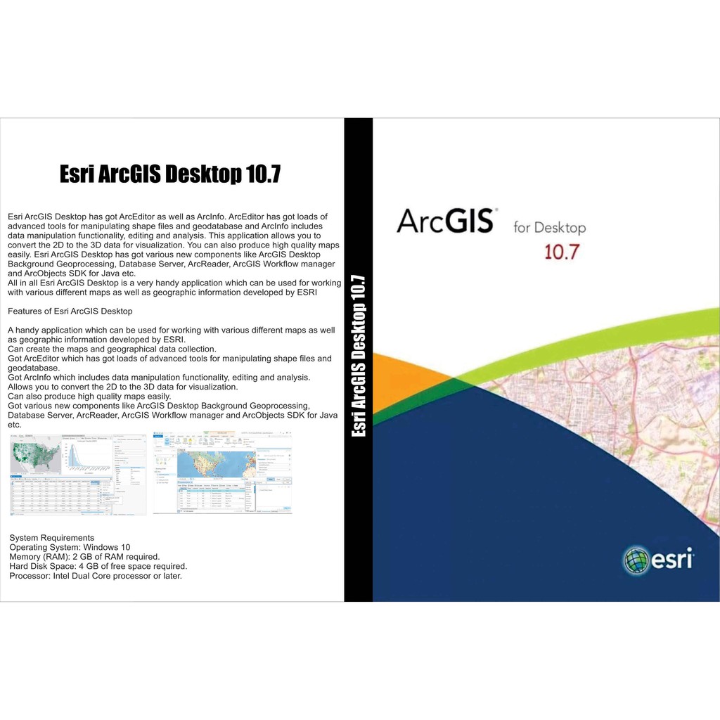 Jual Esri ArcGIS Desktop 7 | Shopee Indonesia