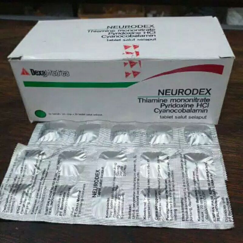 Jual Neurodex 1 strip isi 10 tablet (kemasan baru) | Shopee Indonesia