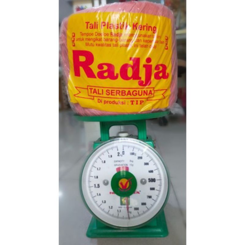 Jual RADJA Tali Rafia Tali Plastik REAL 1kg Tali Rafia Hitam Tali Rafia ...