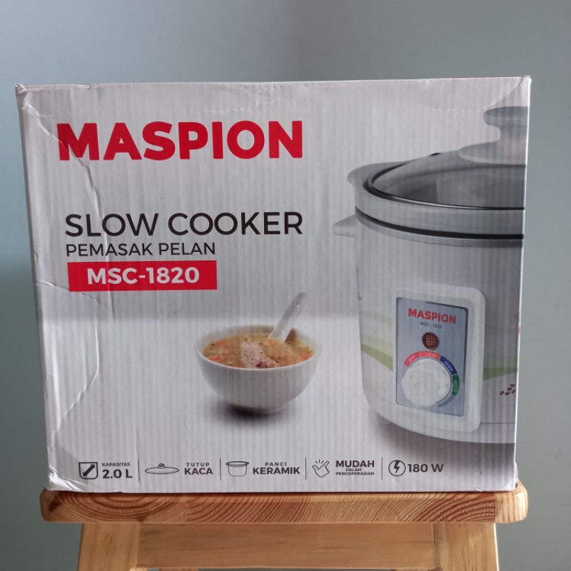 Jual Maspion Slow Cooker 2L MSC-1820 | Shopee Indonesia