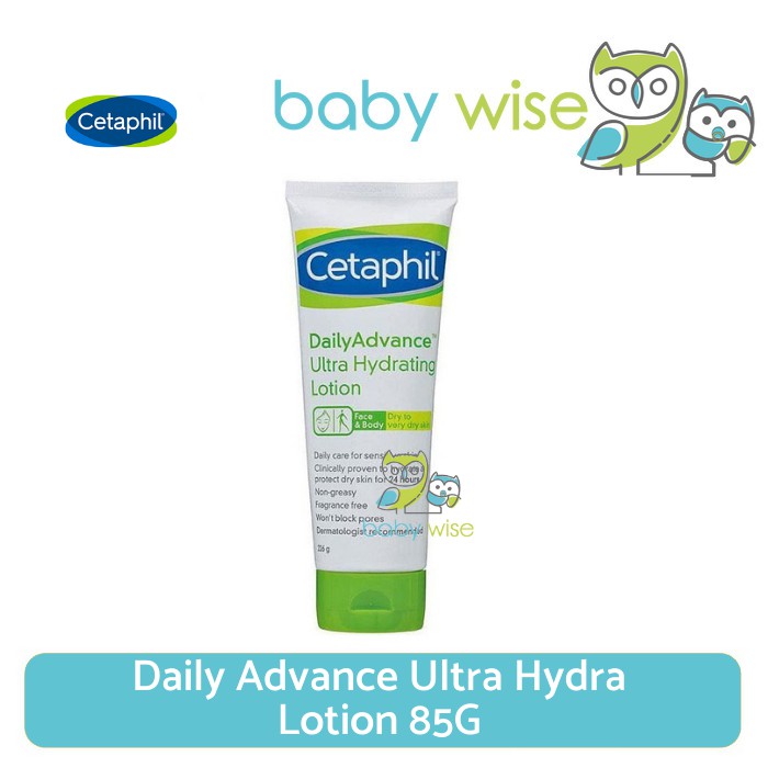 Jual Cetaphil Daily Advance Ultra Hydra Lotion 85G | Shopee Indonesia