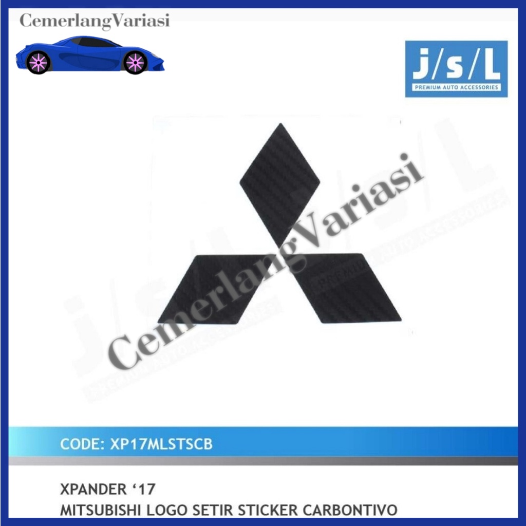 Jual Stiker Logo Setir Mitsubishi Xpander Tahan Air JSL | Shopee Indonesia