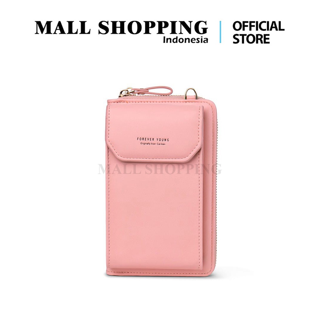Jual (COD) Tas Selempang Wanita Women's Pocket Dompet Hp Free Tali MALL SHOPPING | Shopee Indonesia
