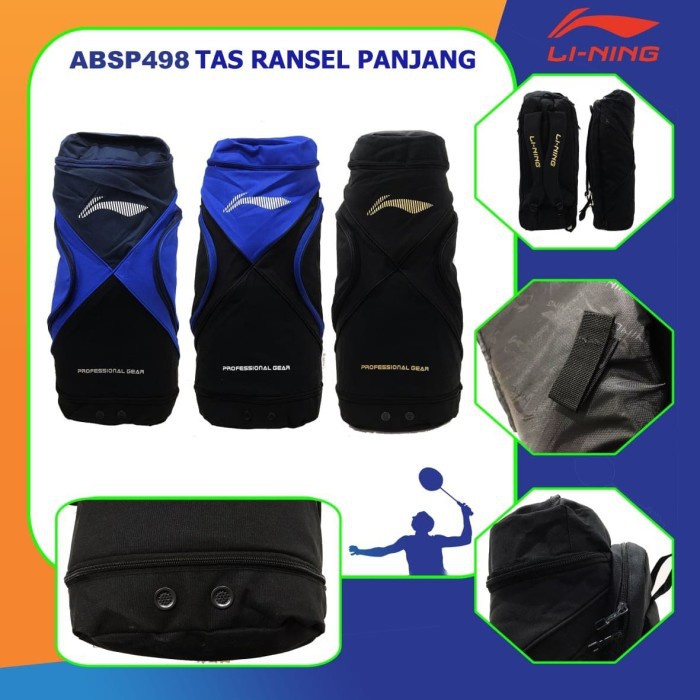 Jual Tas Badminton Lining ABSP 498 Tas Backpack Lining ABSP498 Tas ...