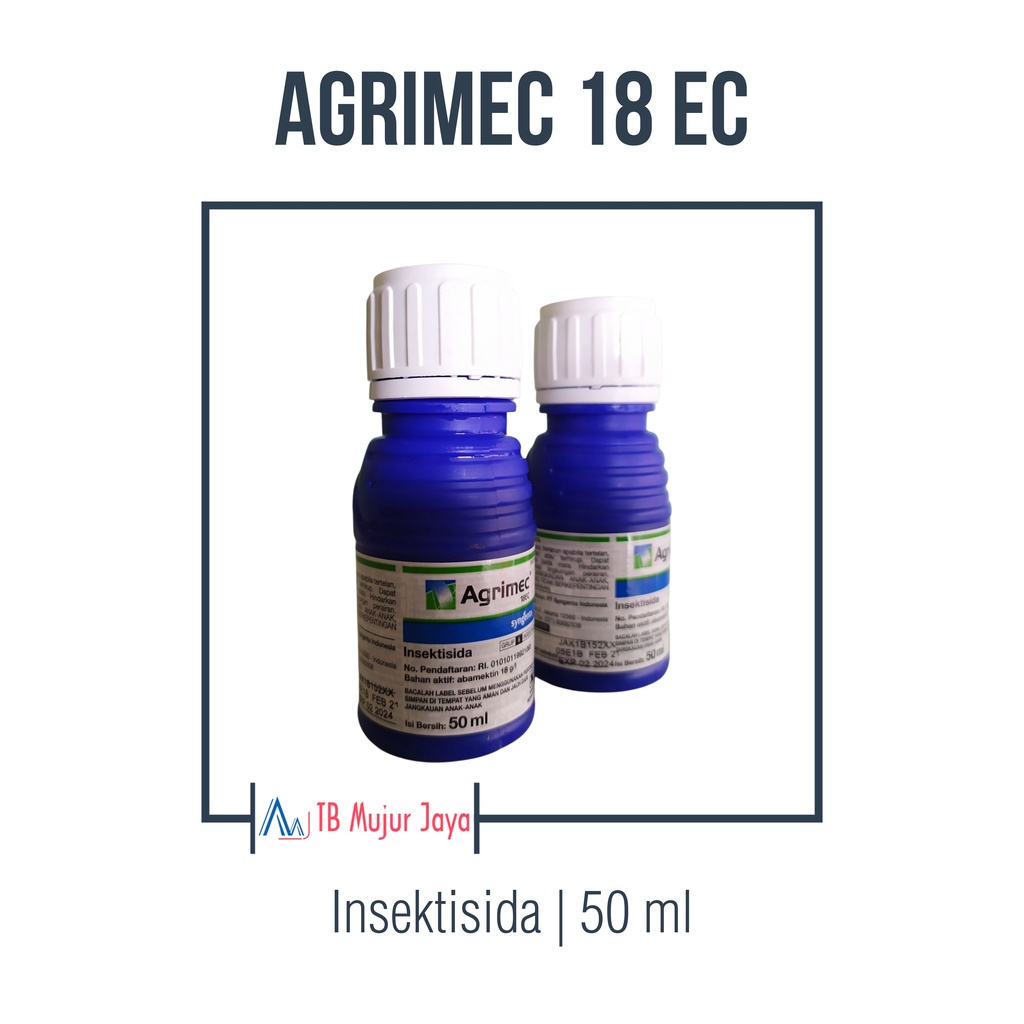 Jual Agrimec 18 EC (abamectin) Insektisida 50 ml | Shopee Indonesia