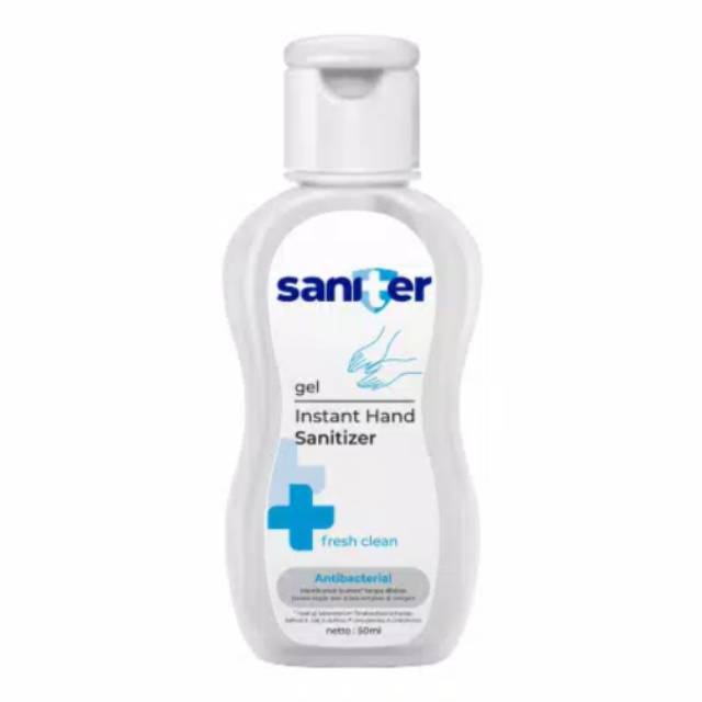 Jual SANITER HAND SANITIZER GEL 50ml | Shopee Indonesia