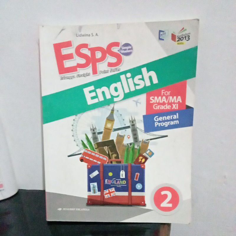 Jual Buku Esps English kelas 2 SMA | Shopee Indonesia