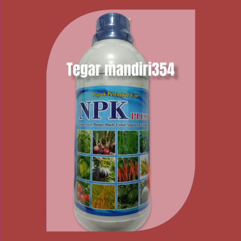 Jual PUPUK NPK CAIR NPK PLUSS 500ML Pupuk daun dan bunga npk plus 500ml | Shopee Indonesia