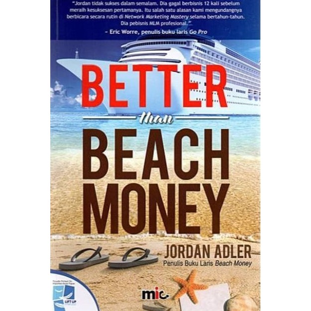 Jual Buku Better Than Beach Money - Jordan Adler | Shopee Indonesia