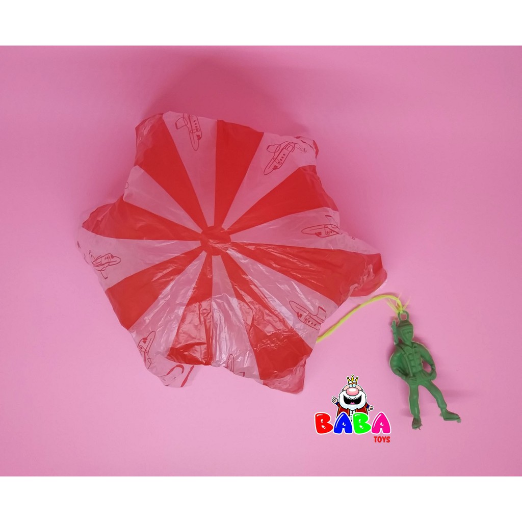Jual Mainan Anak Traditional Terjun Payung Parasut Sky Diving | Shopee ...