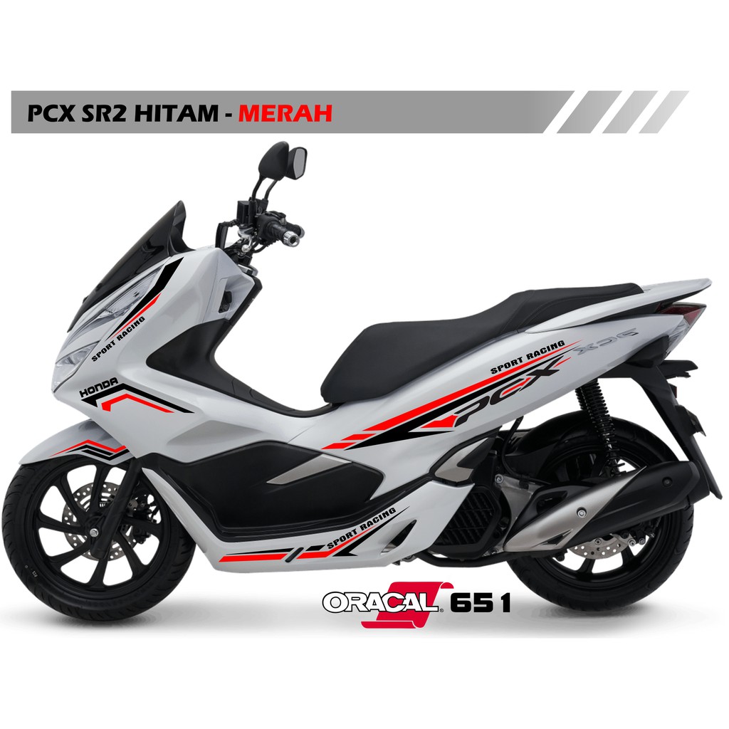 Jual STICKER PCX PUTIH (2 WARNA) | Shopee Indonesia