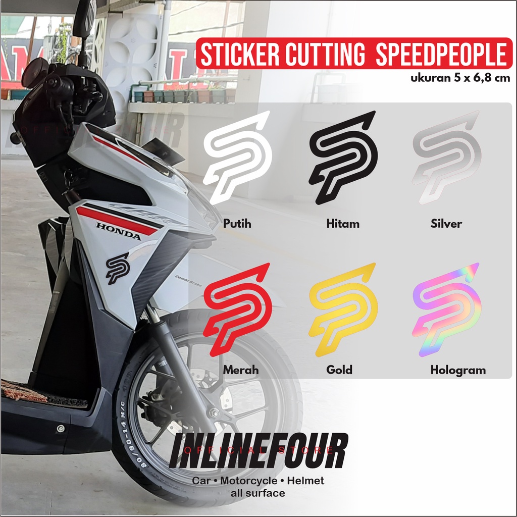 Jual Sticker SP SPEED PEOPLE cutting stiker SPEEDPEOPLE MOTOR | Shopee ...