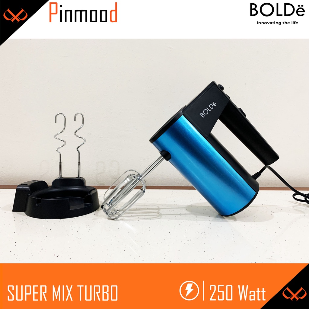 Jual BOLDE SUPER MIX TURBO HAND MIXER ADONAN KUE ROTI TELUR / PENGADUK ...