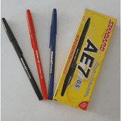 Jual Pulpen / Ballpoint Standart AE7 ( Warna Hitam, Biru , Merah ...