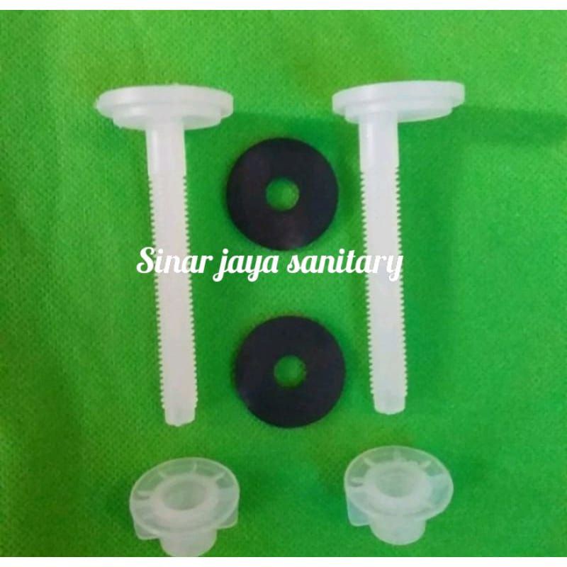 Jual Baut kloset Toto / baut kloset duduk / baut closet duduk | Shopee ...