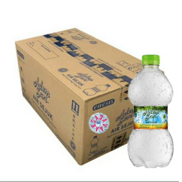 Jual ADEM SARI AIR SEJUK 600ML x 20 BOTOL (KHUSUS GOSEND / GRAB ...