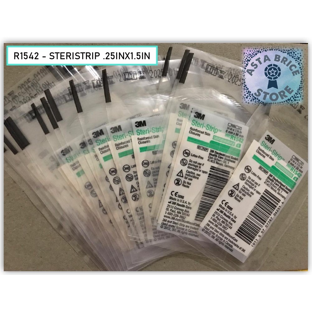 Jual STERI-STRIP R1542 3M / STERISTRIP 1542 3M | Shopee Indonesia