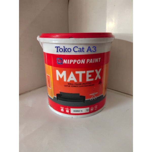 Jual PLAMIR MATEX 4KG /WALL FILLER (PUTTY) | Shopee Indonesia