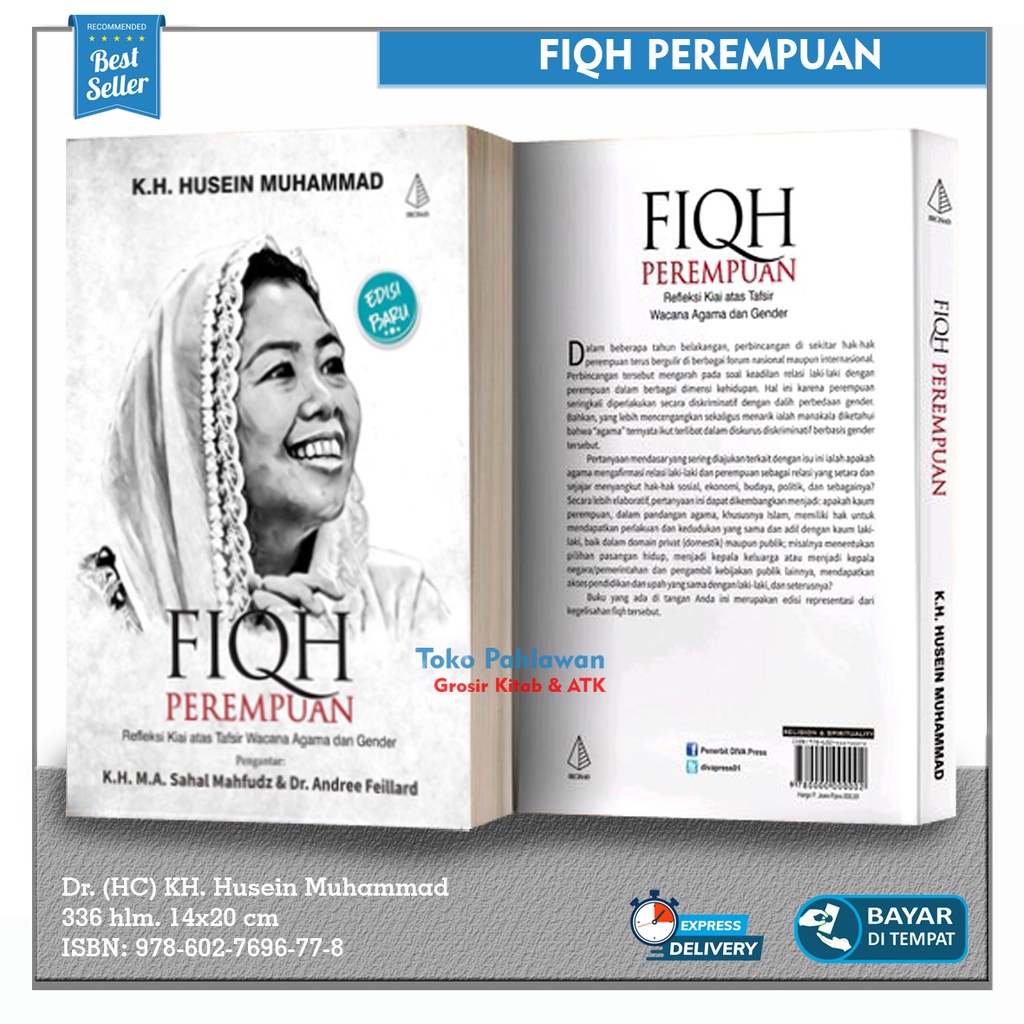 Jual Buku Fiqh Perempuan Karya KH. Husein Muhammad Original Refleksi Kiai Atas Tafsir Wacana ...