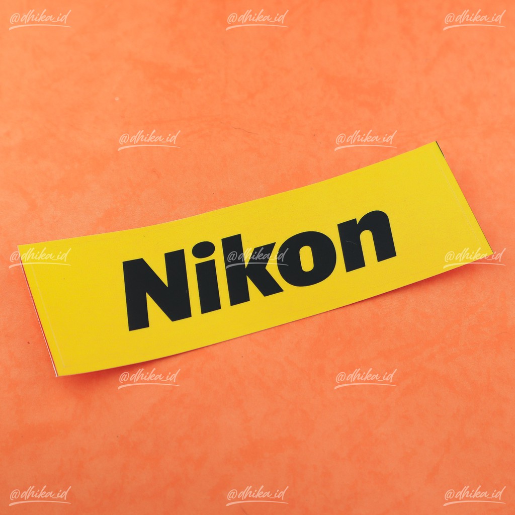 Jual Stiker Sticker Kamera Camera Canon Nikon Sony Fujifilm | Shopee ...