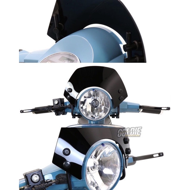 Jual Flyscreen Winshield Stang Vespa New Px | Shopee Indonesia