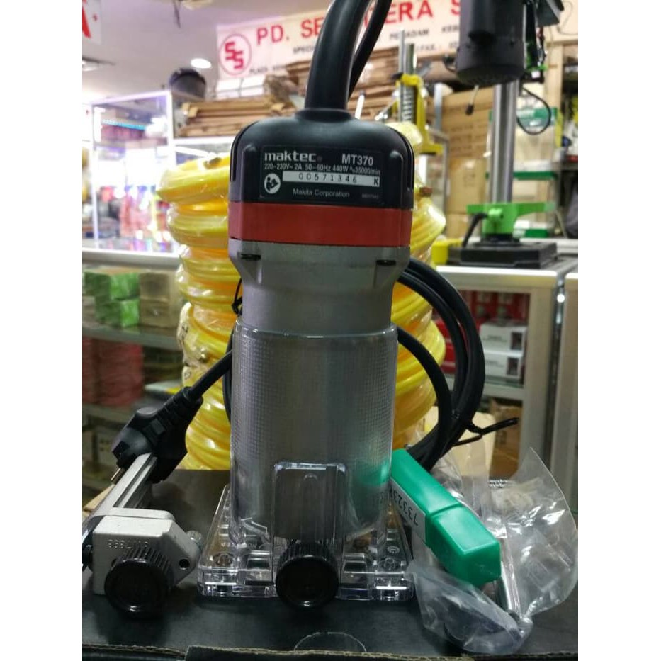 Jual MESIN PROFIL ROUTER MAKTEC MT 370 / TRIMMER KAYU 6MM | Shopee ...