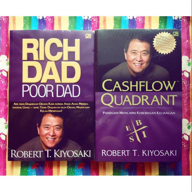 Jual Paket Buku Rich Dad Poor Dad And Cashflow Quadrant By Robert T