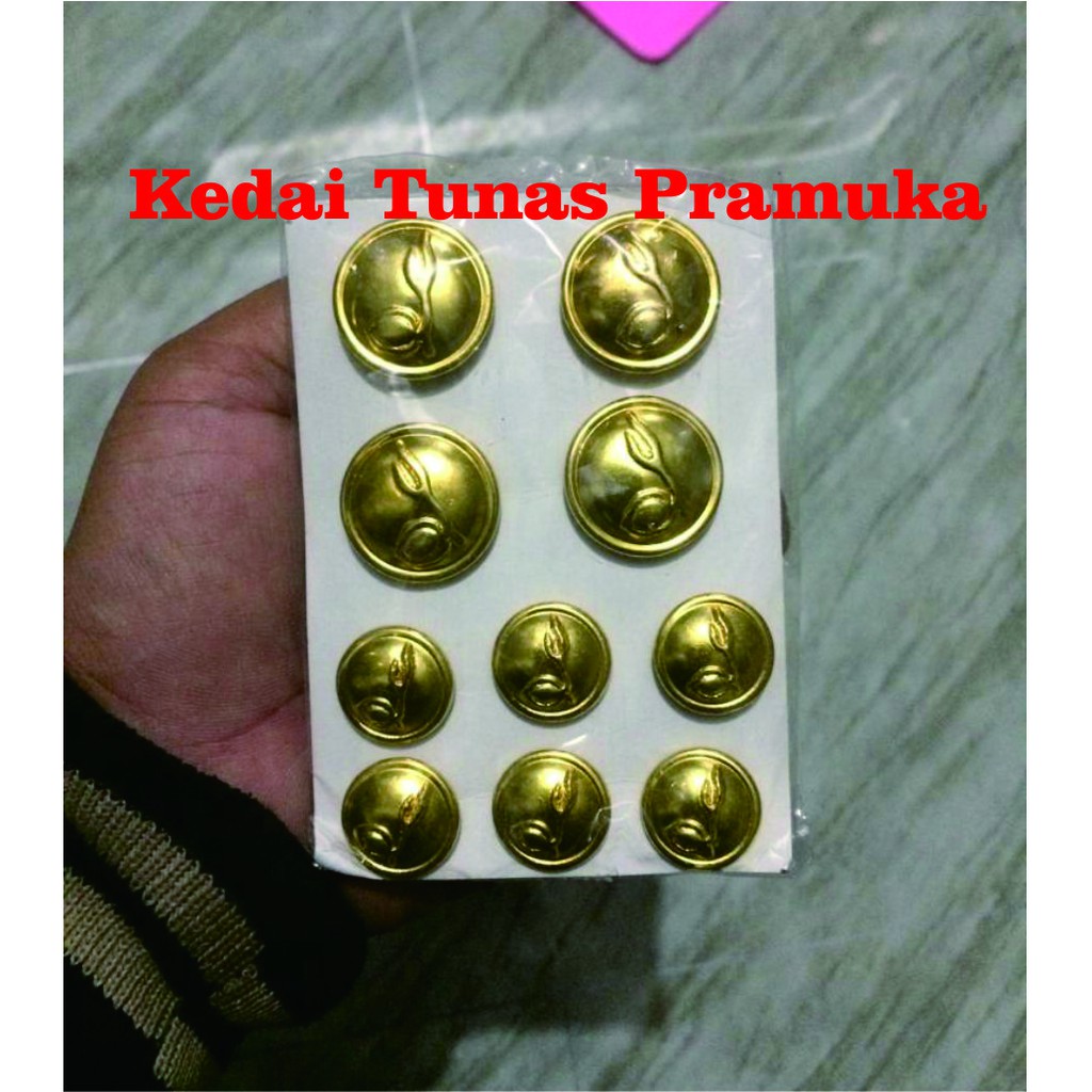 Jual Kancing PDU Pramuka Kancing Pramuka PDU Upacara Kancing Seragam ...