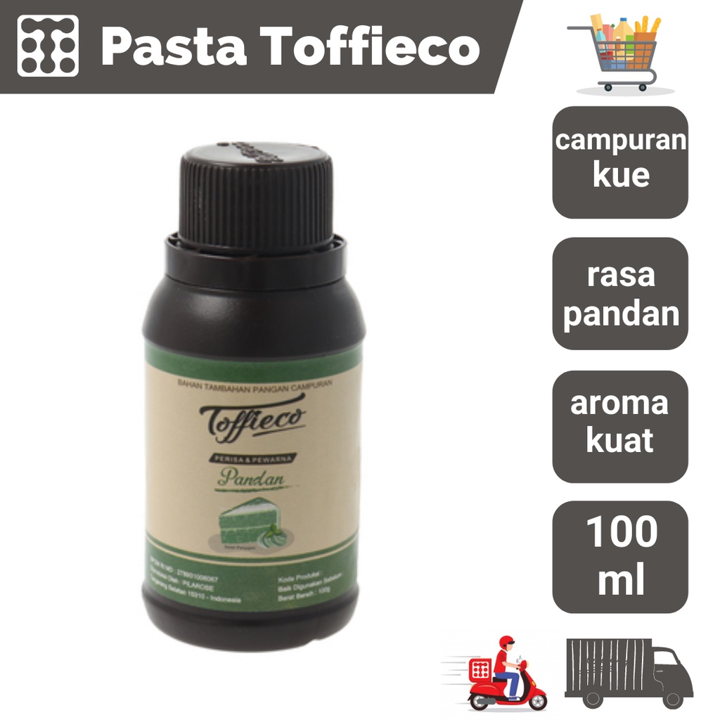 Jual Pasta Toffieco Pandan 100 Ccc / Pasta Pandan | Shopee Indonesia