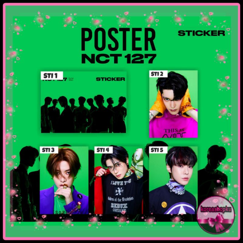 Jual POSTER NCT 127 STICKER DREAMER KPOP KOREAN KOREA | Shopee Indonesia