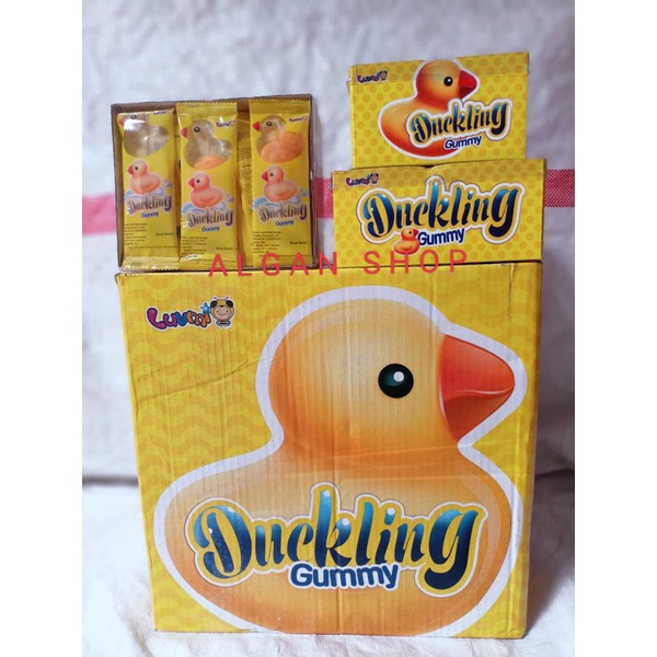 Jual Permen Gummy Duckling 1 Pack 30 Pcs Cookies Light Lollipop Kue ...