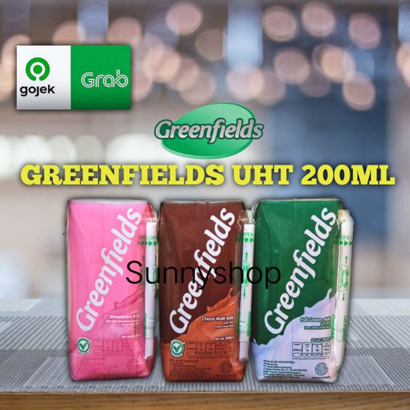 Jual Susu Uht Greenfields 200ml /pcs | Shopee Indonesia