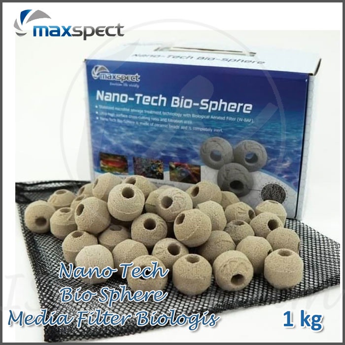Jual Maxspect Nano Tech Bio Sphere Media Biologis Filter Akuarium ...