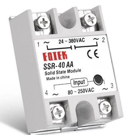Jual kios.tabatha - SSR-40DA Single-phase solid state relay (DC Control AC) - 40AA | Shopee ...